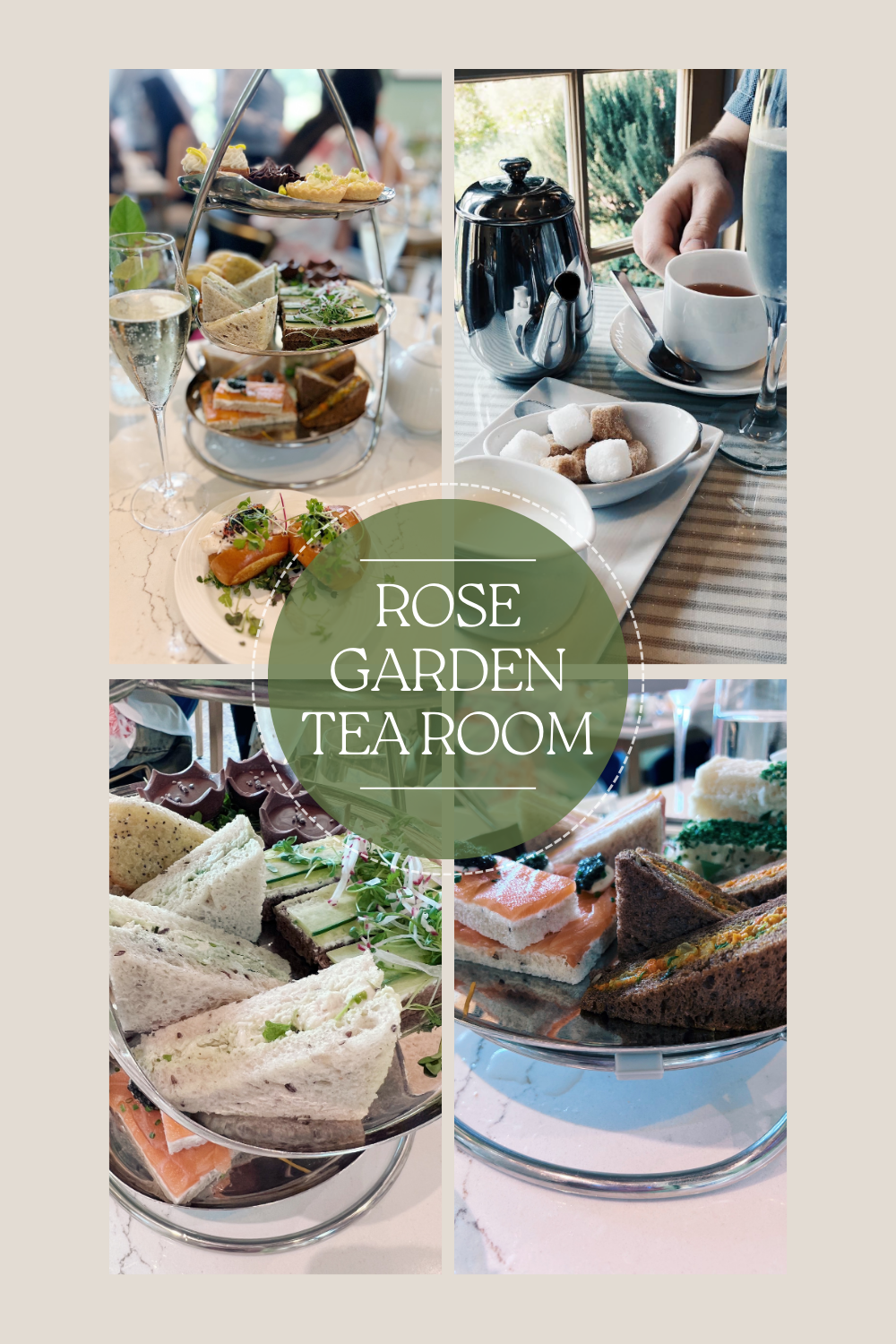 Tea Service at the Rose Garden Tea Room - Live Kind, Unwind